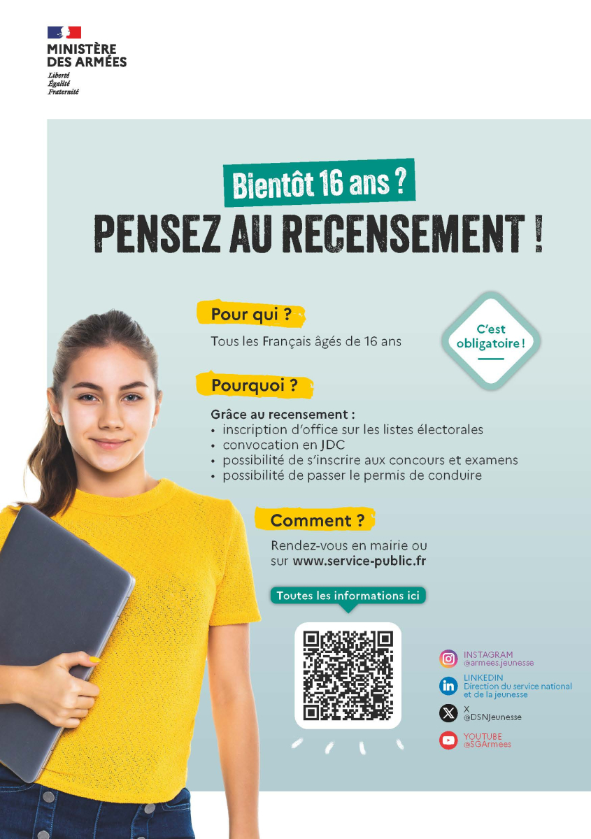 Démarches & téléservices - Recensement citoyen - Mairie de Changé